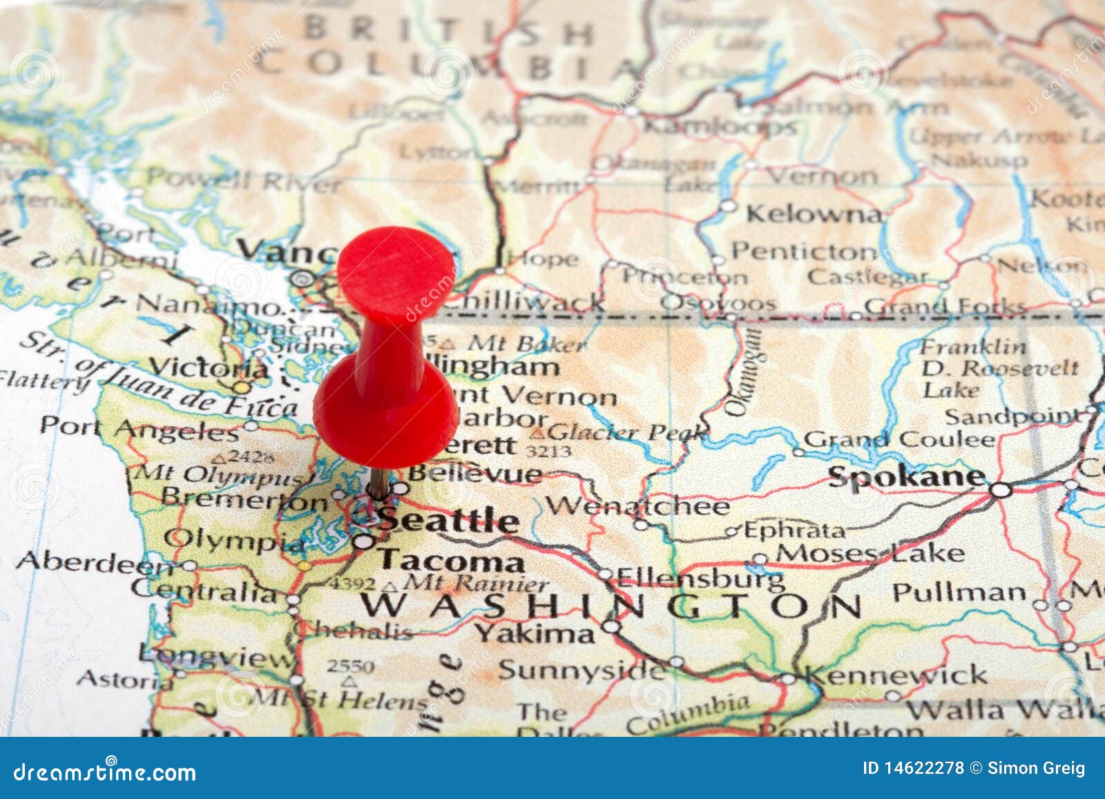 seattle map location