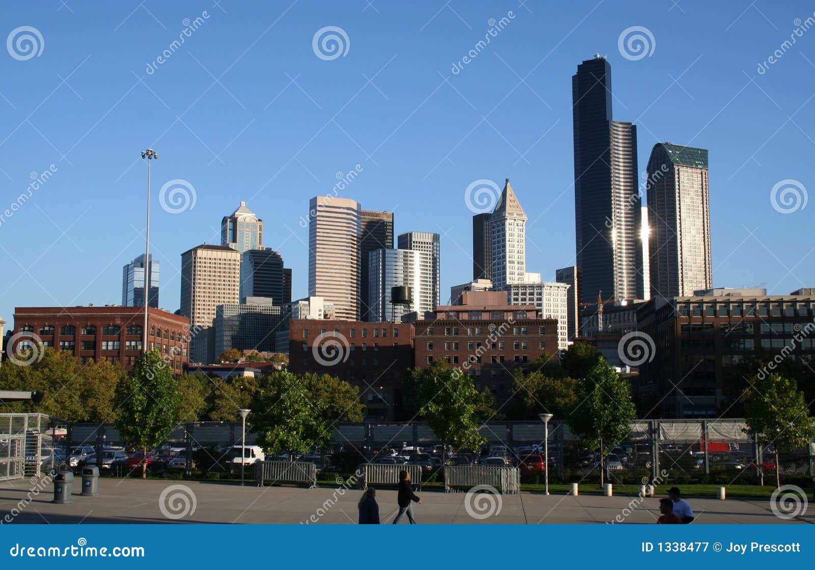 Seattle In The Morning Picture. Image: 1338477