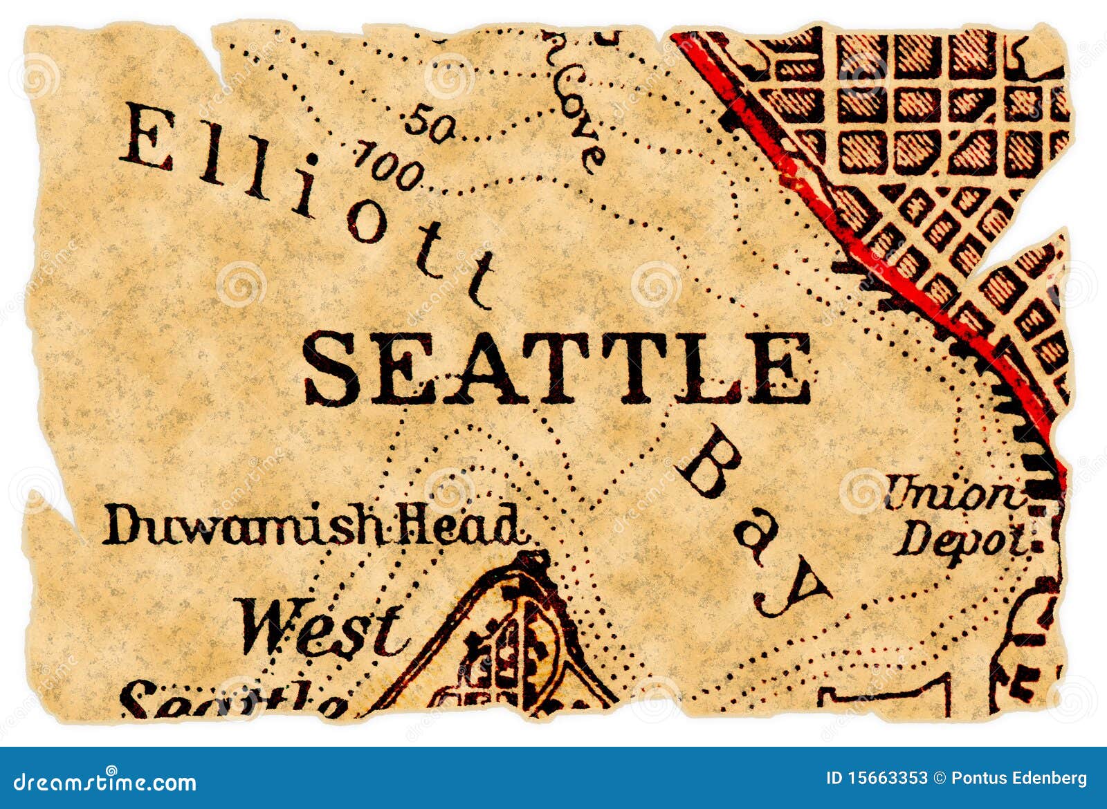 Seattle Old Map Photos - Free & Royalty-Free Stock Photos from Dreamstime