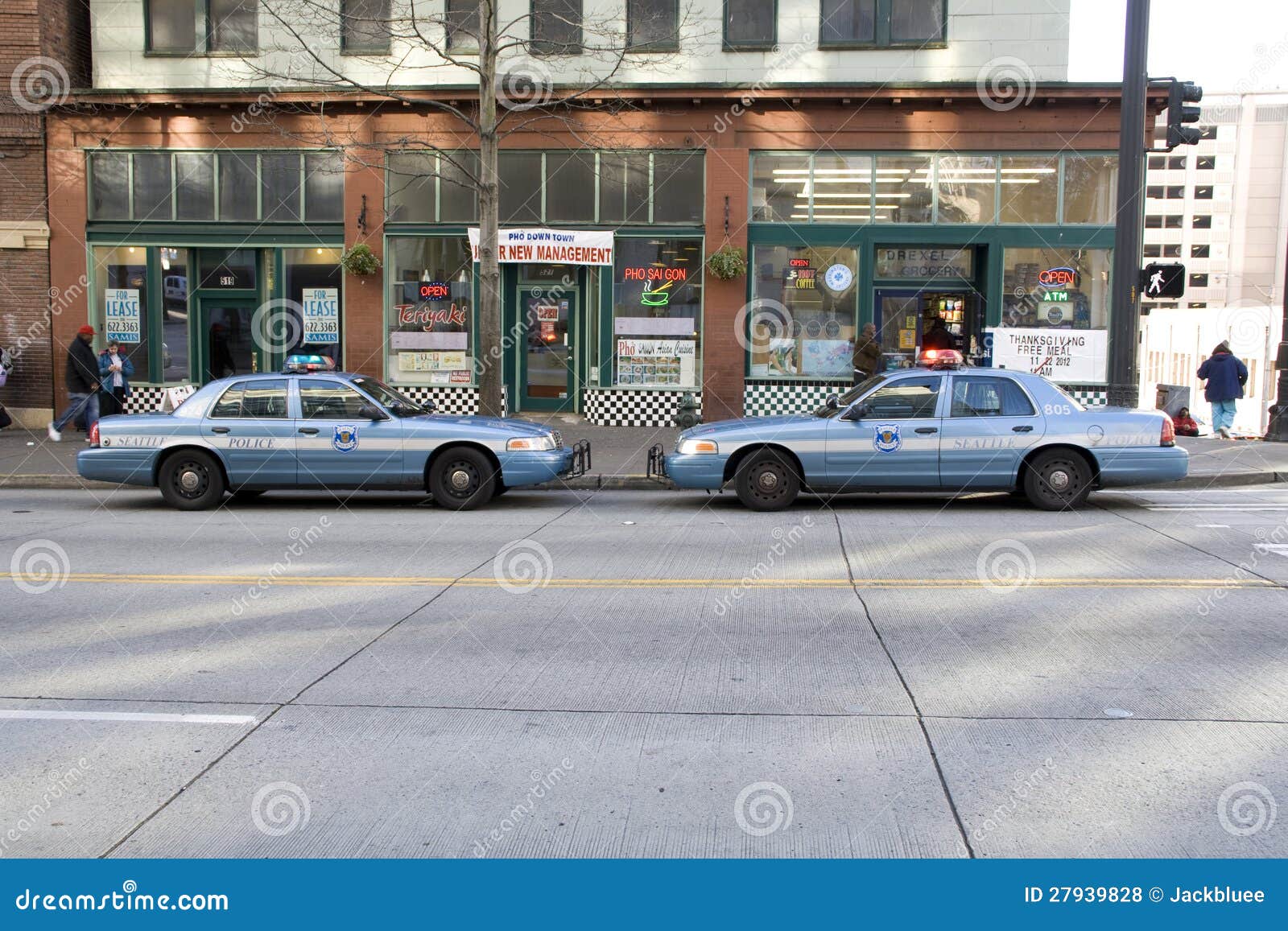 Seattle police cars editorial stock photo. Image of team - 27939828