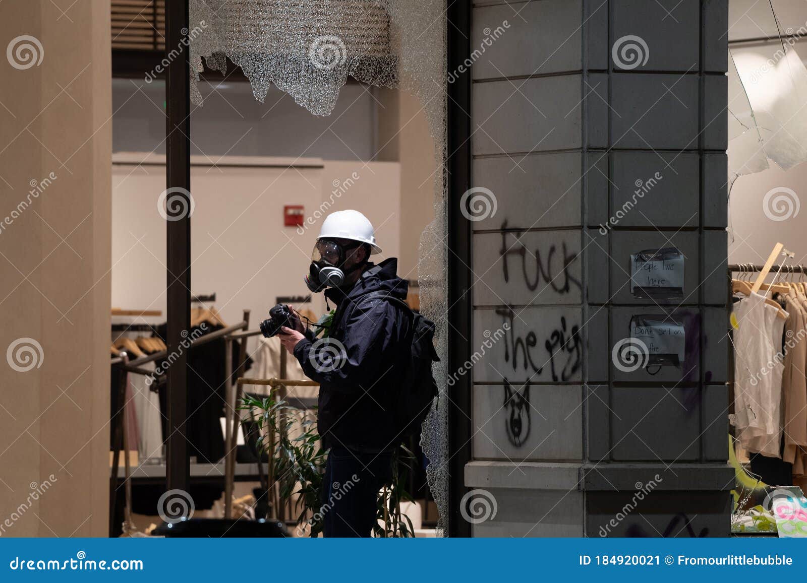 Seattle Riots on May 30, 2020 Editorial Photo - Image of burn, 2020: ...