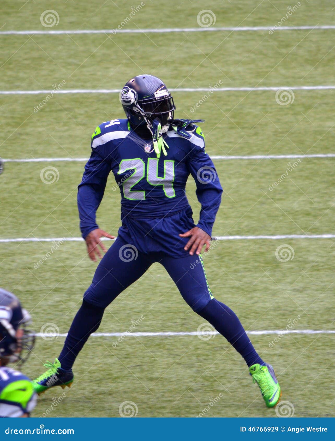 Seattle Seahawk Running Back Marshawn Lynch Editorial Stock Image ...