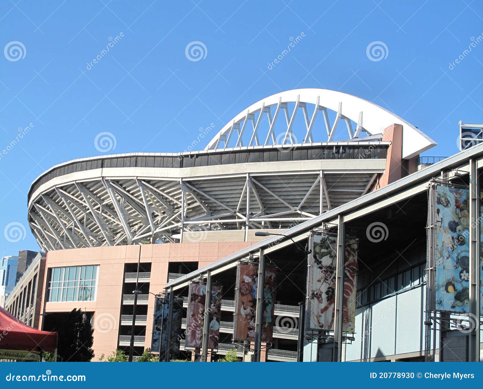 Seattle Seahawks Qwest Field Editorial Image - Image of field, pier ...