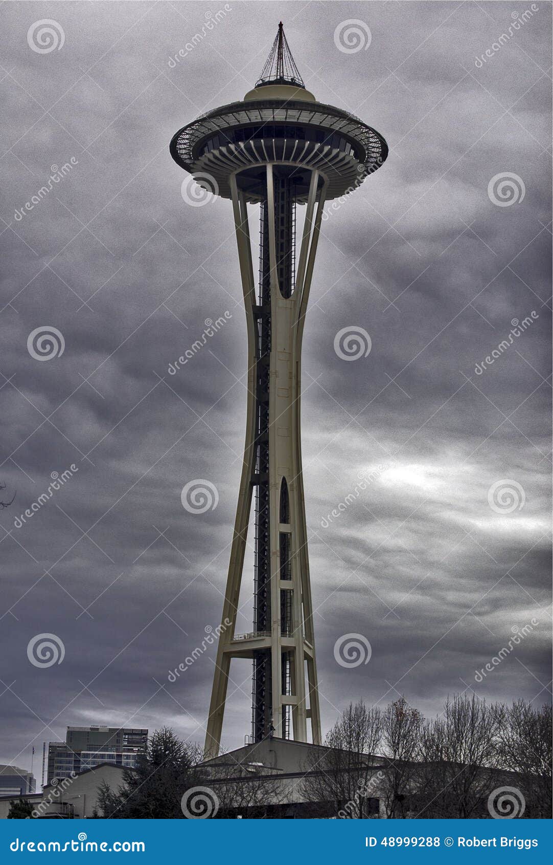 Seattle Skyline editorial stock photo. Image of tourism - 48999288