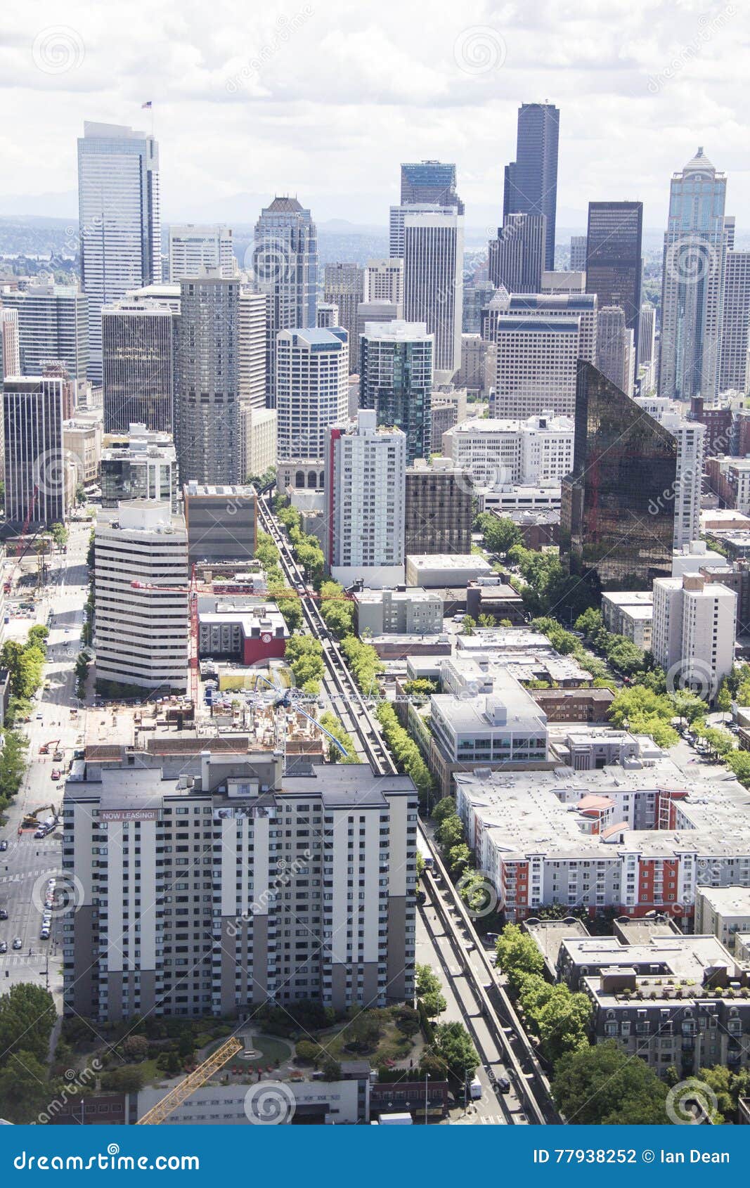 Seattle Skyline stock photo. Image of seattle, cityscape - 77938252