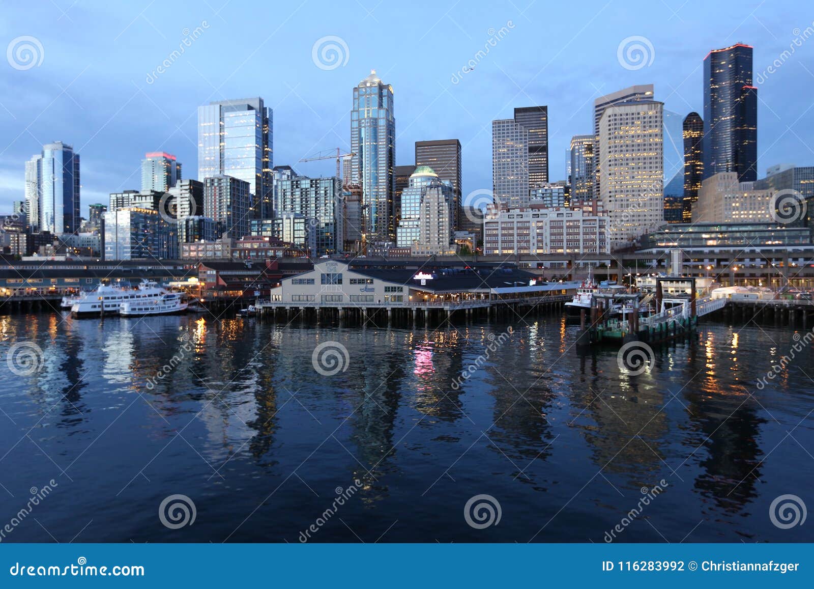 Downtown Seattle, Washington Editorial Photography - Image of ...