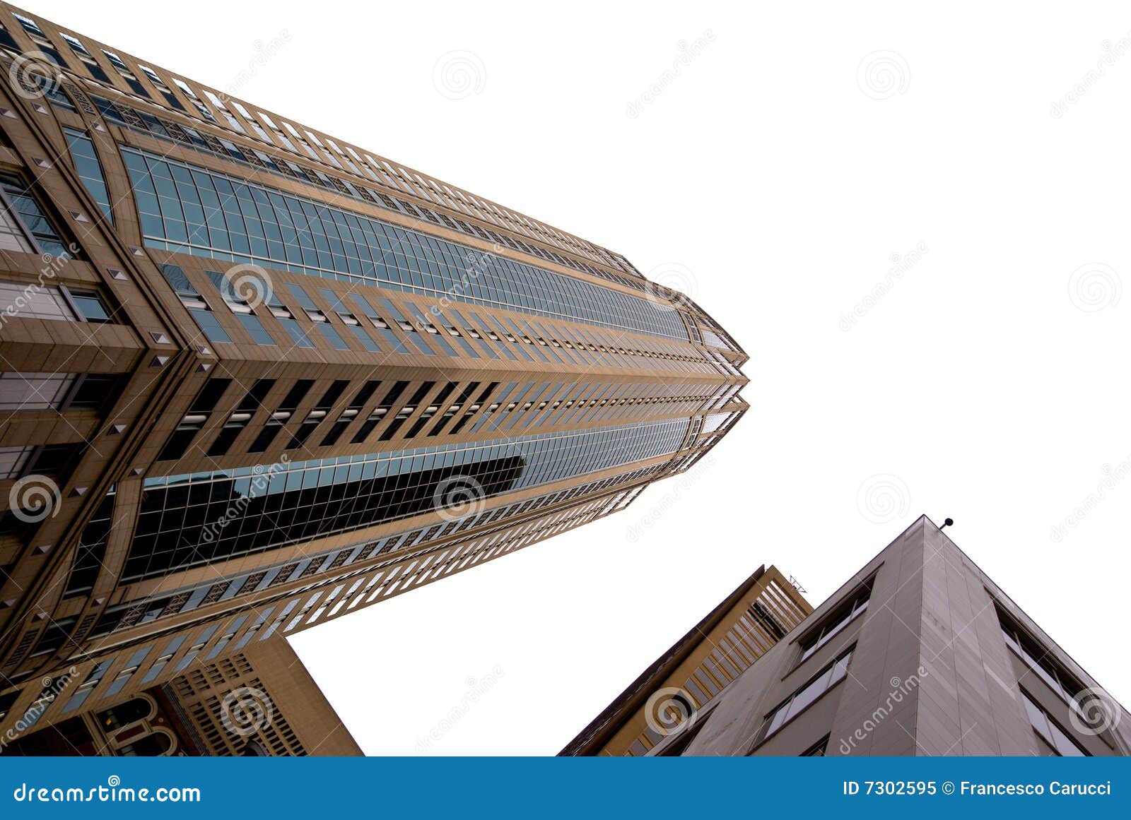 Seattle Skyscrapers on White Stock Image - Image of city, bright: 7302595