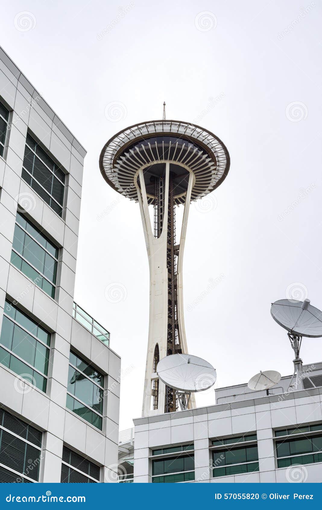 Seattle Space Needle editorial image. Image of building - 57055820