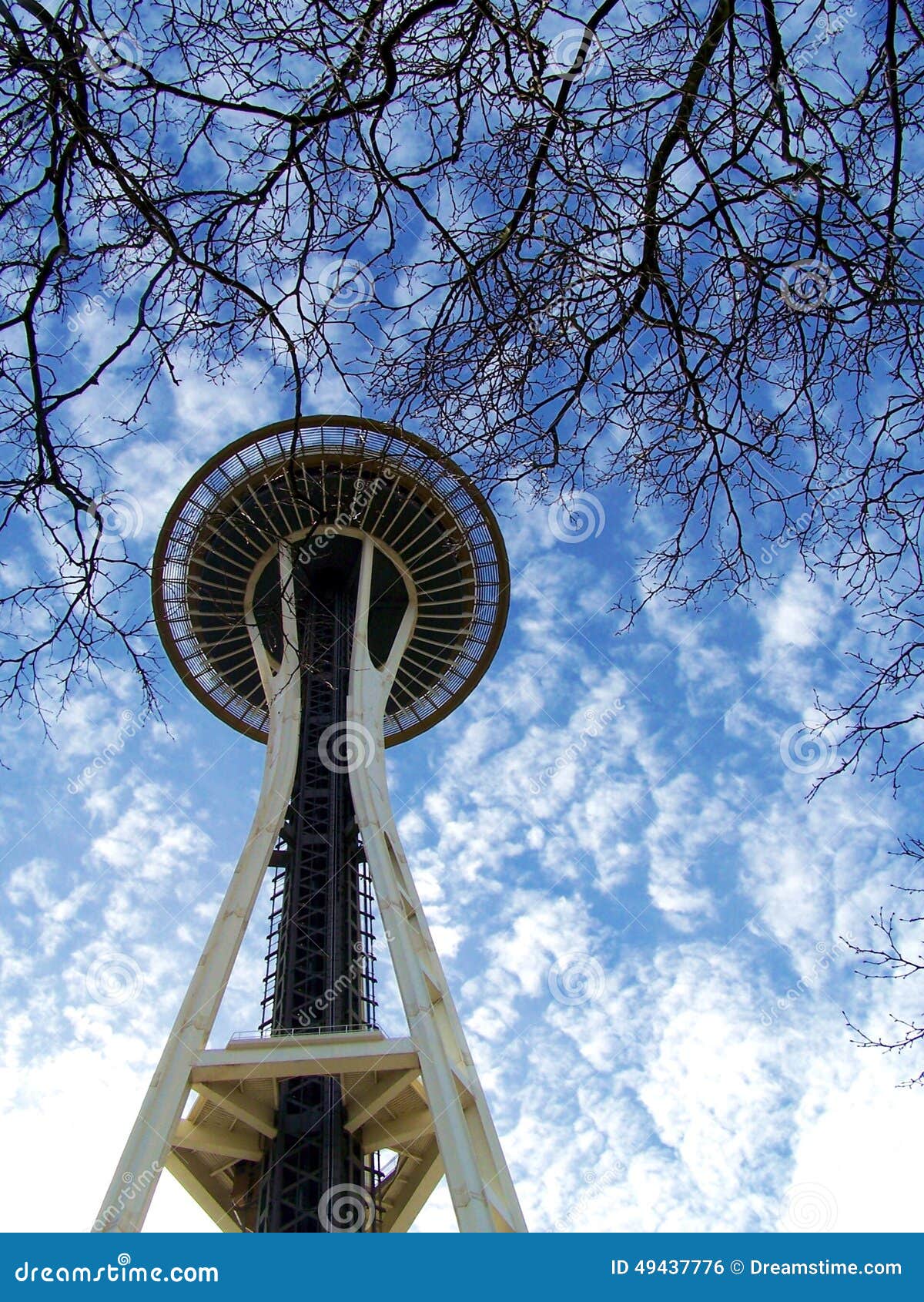 Seattle Space Needle editorial photo. Image of space - 49437776