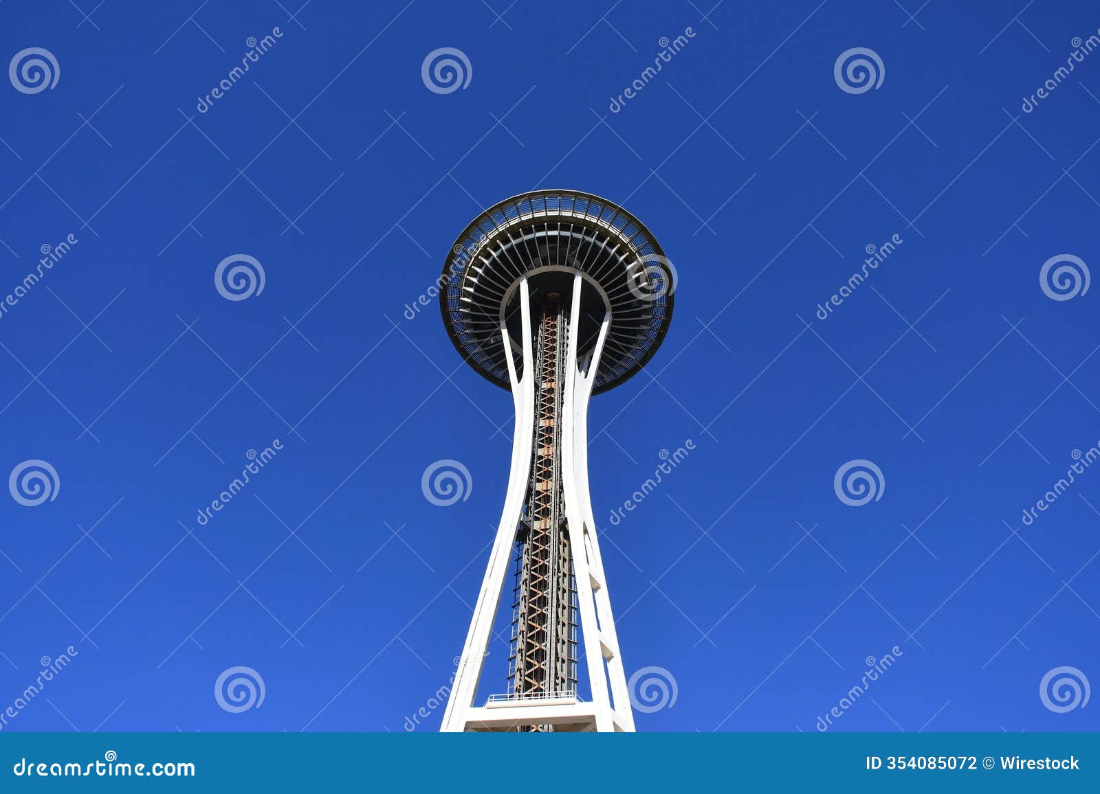 Space Needle Icon In Trendy Design Style. Space Needle Icon Isolated On White Background. Space ...