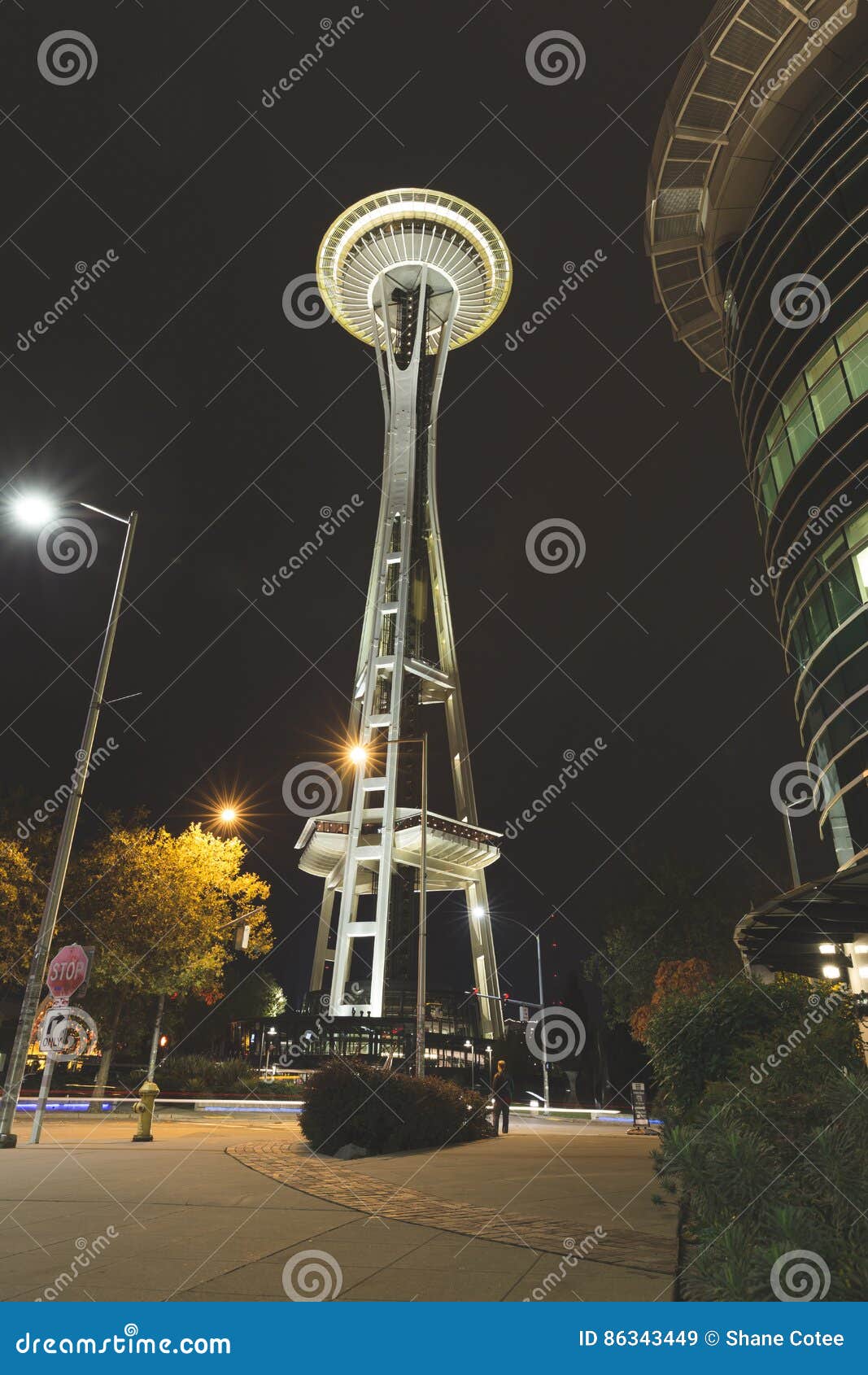 Seattle Space Needle in Washington, USA Editorial Stock Image - Image ...