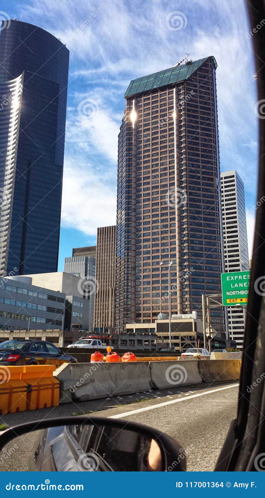 Seattle stock photo. Image of seattle, skyscraper, city - 117001364