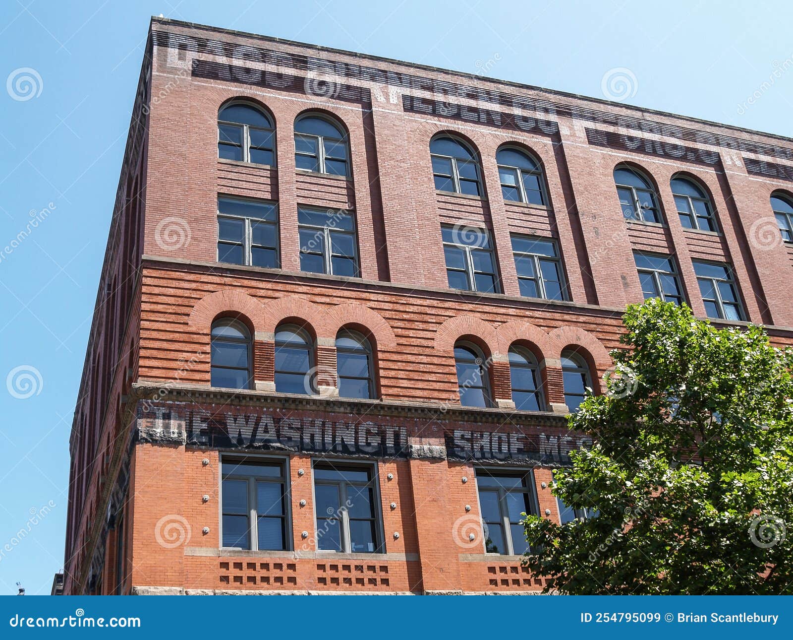 Traditional Brick Architecture Multi-level Building with Vaulted ... Traditional Brick Architecture Multi-level Building with Vaulted ...