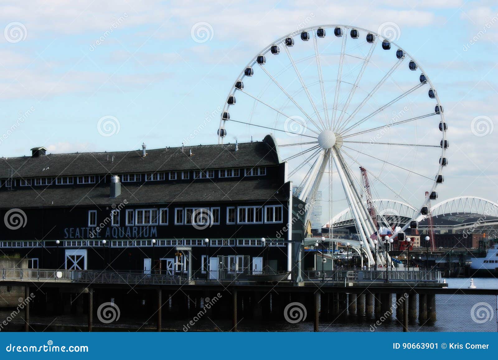 Seattle, Washington Pier 91 Editorial Photo - Image of tourism, travel ...