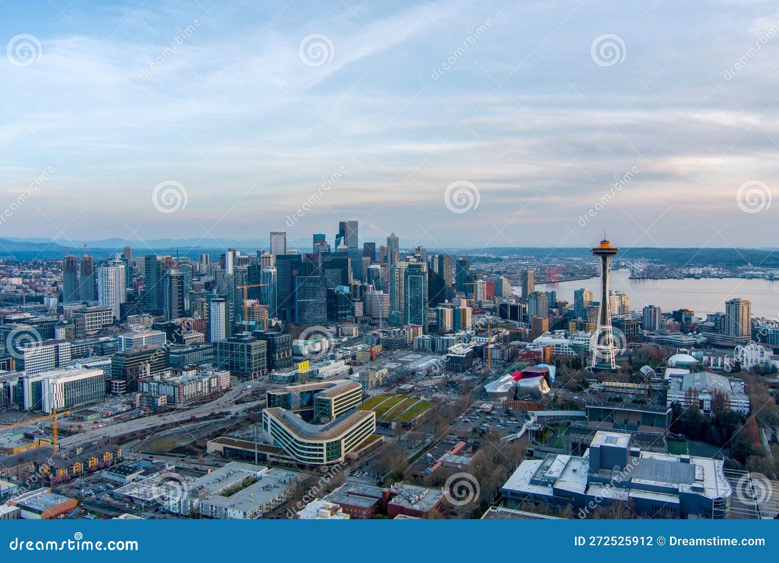 The Seattle, Washington Skyline in March 2023 Stock Photo - Image of ...