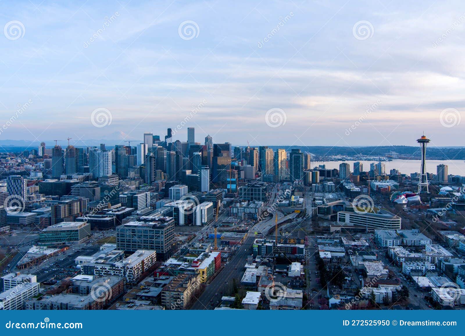 The Seattle, Washington Skyline in March 2023 Stock Photo - Image of ...