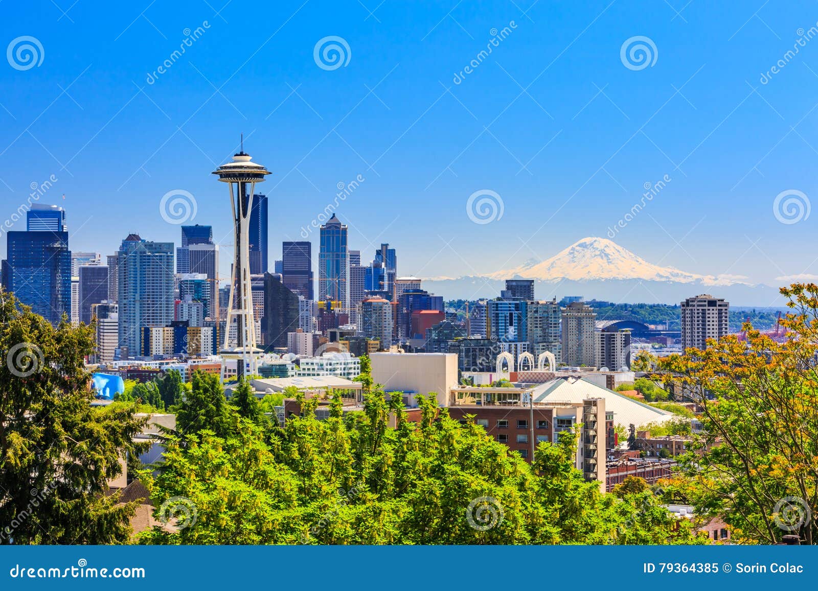 Seattle, Washington editorial image. Image of center - 79364385