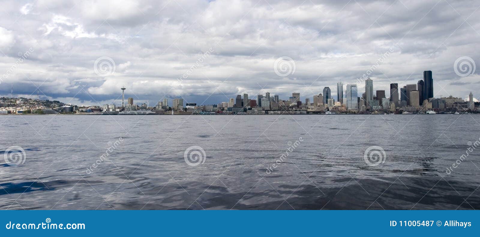 Seattle from the Water stock image. Image of seattle - 11005487