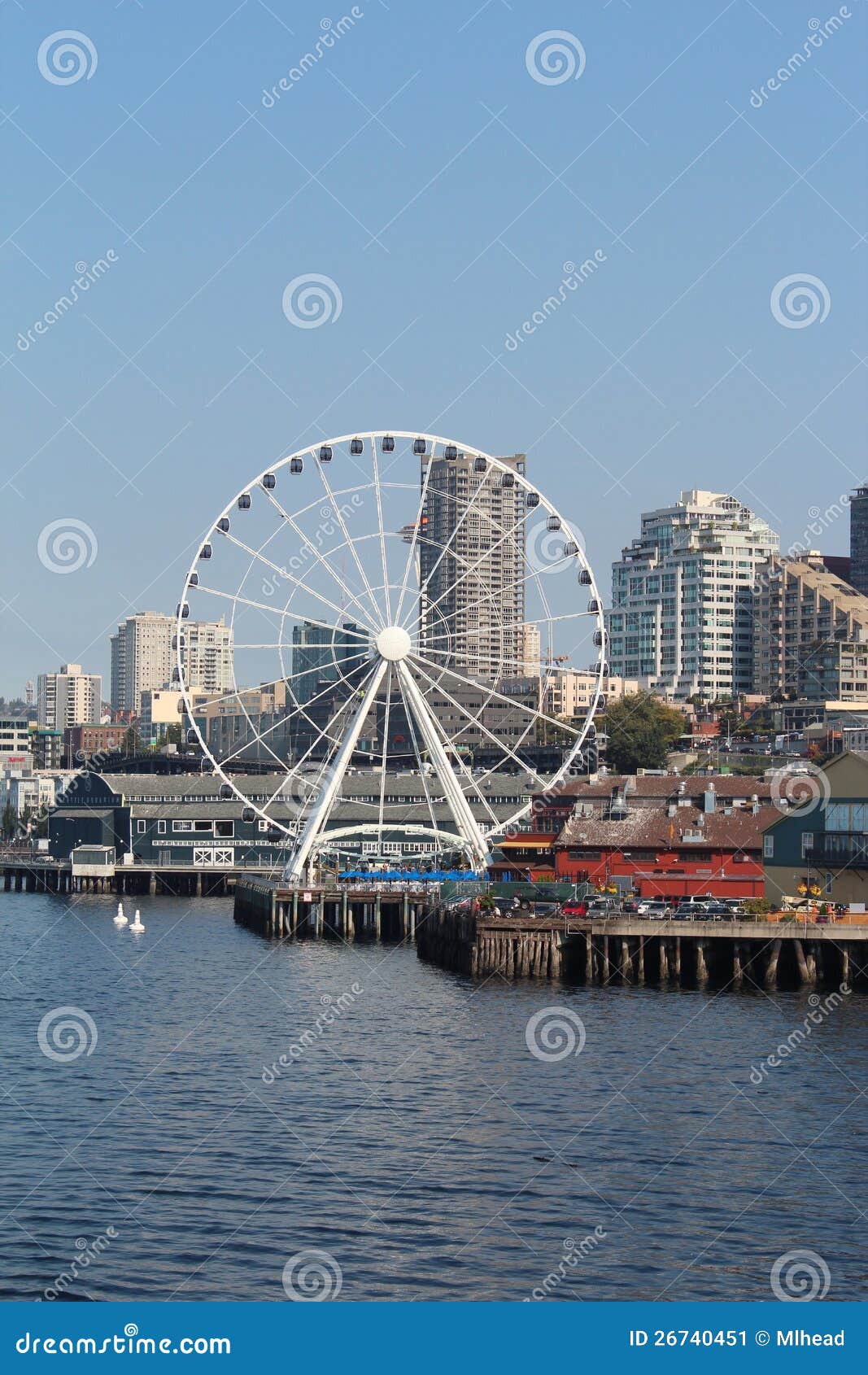 Seattle Waterfront stock image. Image of travle, buildings - 26740451