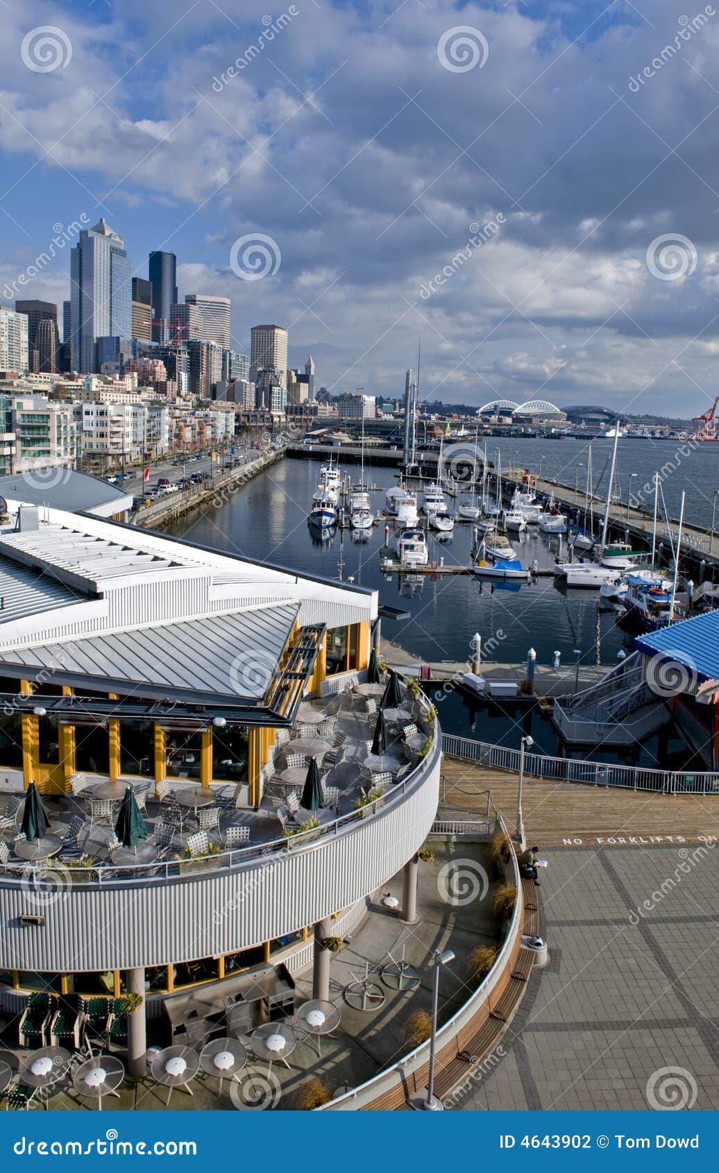 Seattle Waterfront stock photo. Image of city, waterfront - 4643902