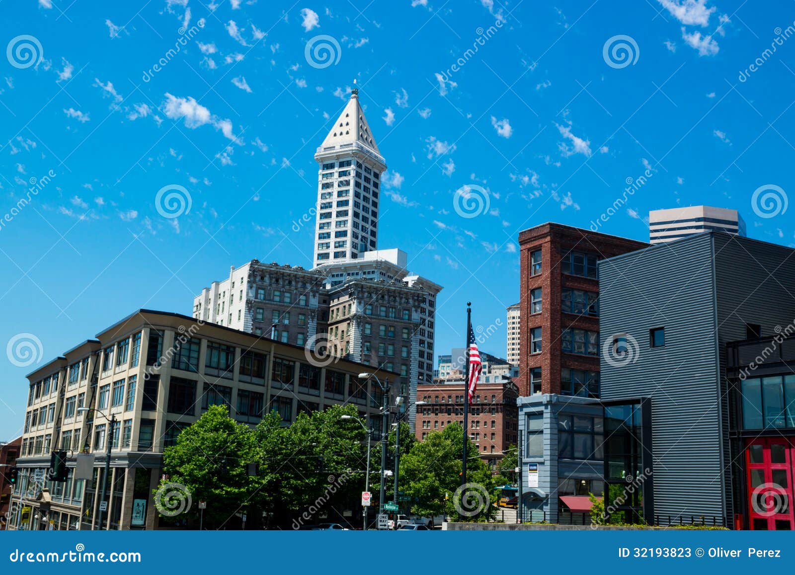 Smith Tower - Seattle, Washington Editorial Photo | CartoonDealer.com ...