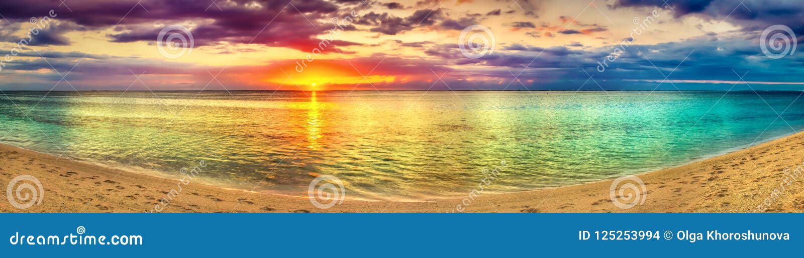 Seaview at Sunset. Amazing Landscape. Beautiful Beach Panorama Stock ... Seaview at Sunset. Amazing Landscape. Beautiful Beach Panorama Stock ...
