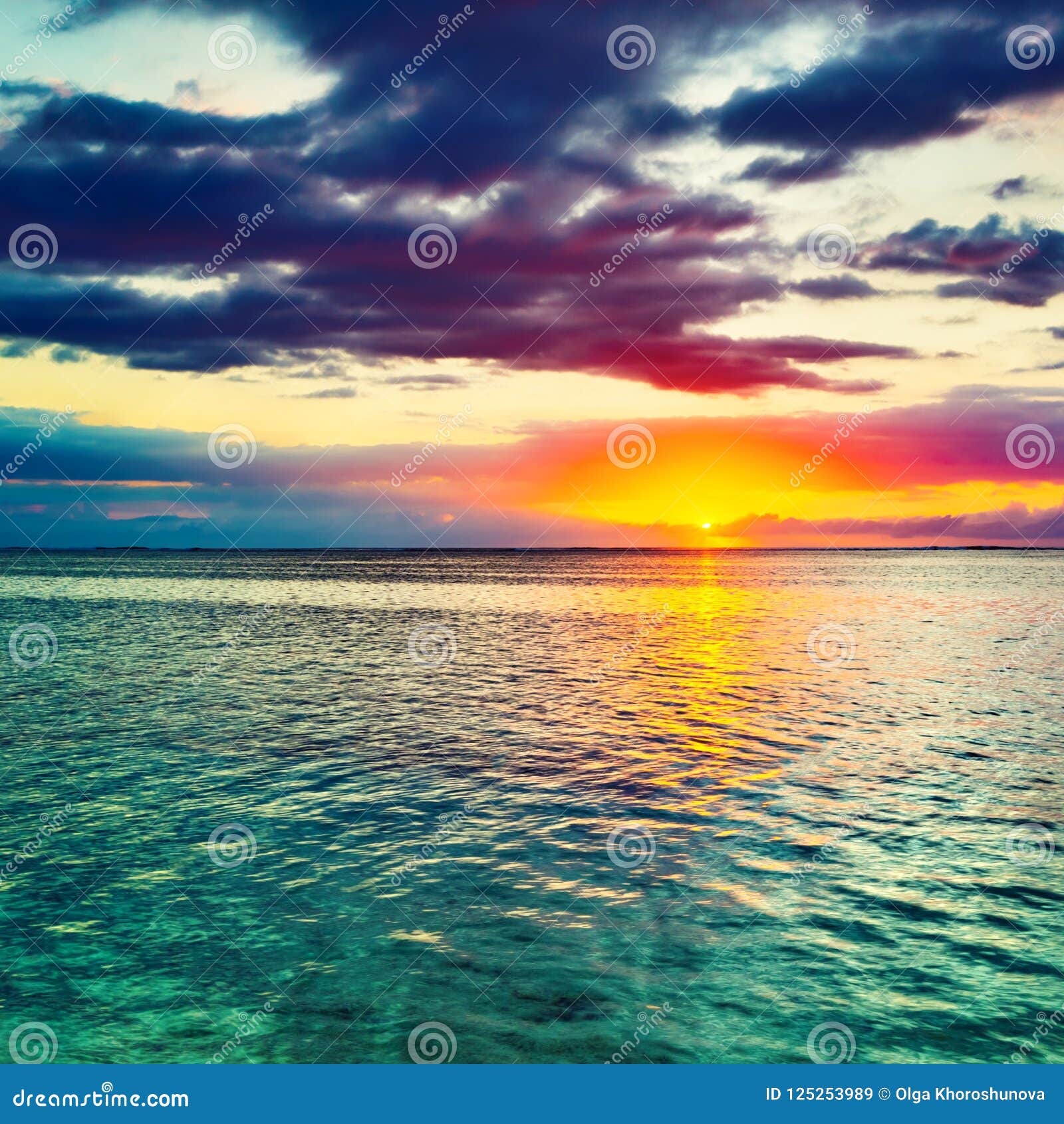 Seaview at Sunset. Amazing Landscape Stock Image - Image of luxury ... Seaview at Sunset. Amazing Landscape Stock Image - Image of luxury ...