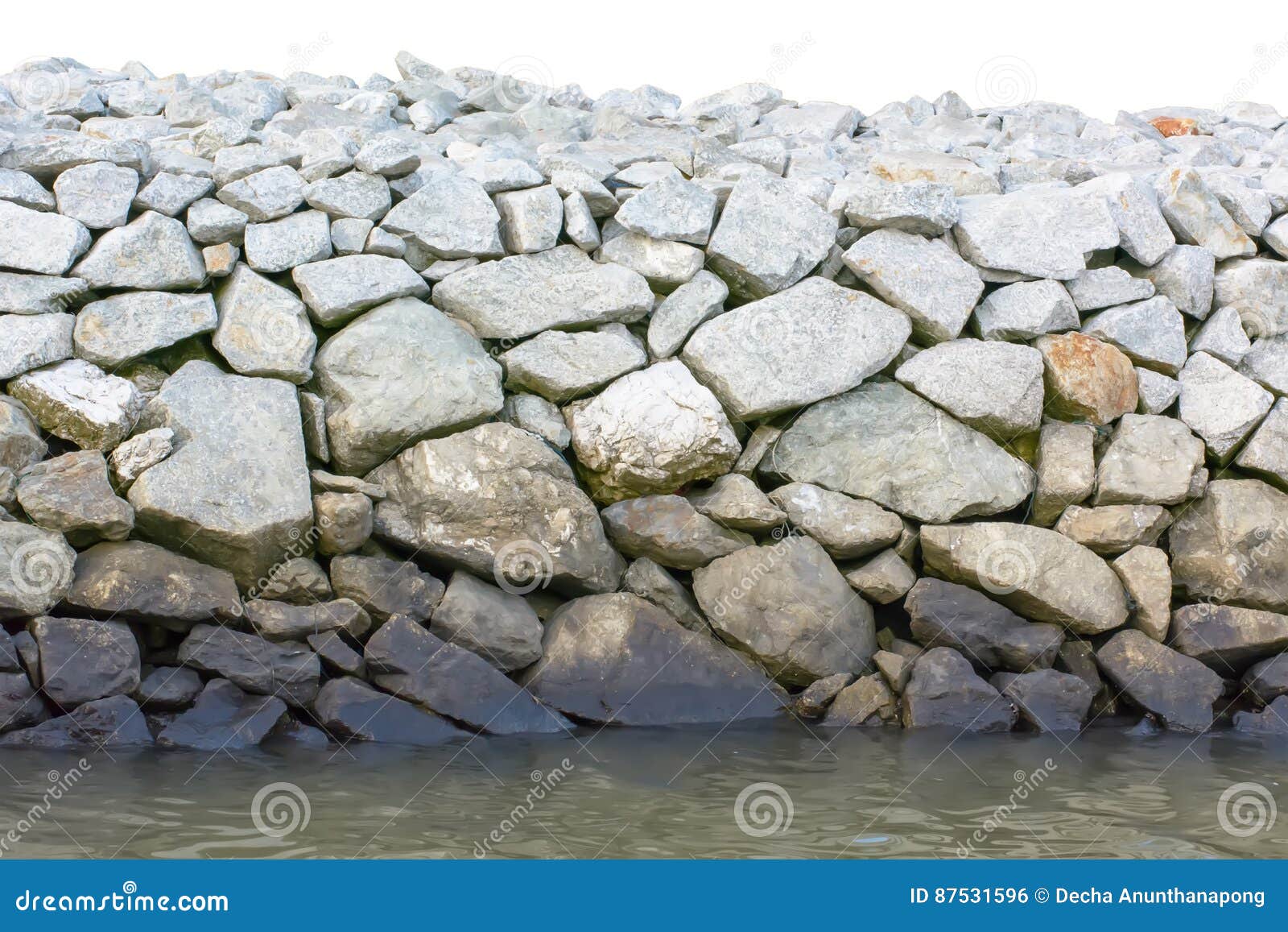 Seawall stock photo. Image of coastline, oregon, protect - 87531596