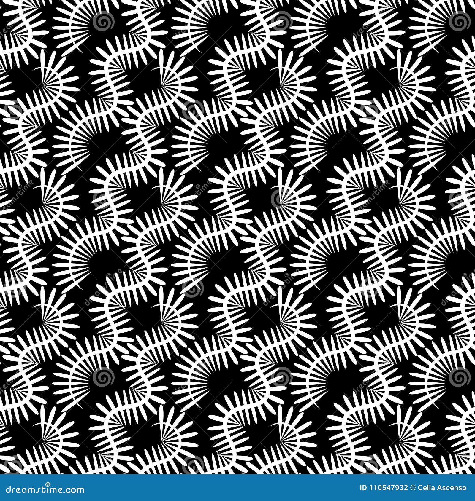 Seaweed Geometric Seamless Texture Pattern Stock Photography ...