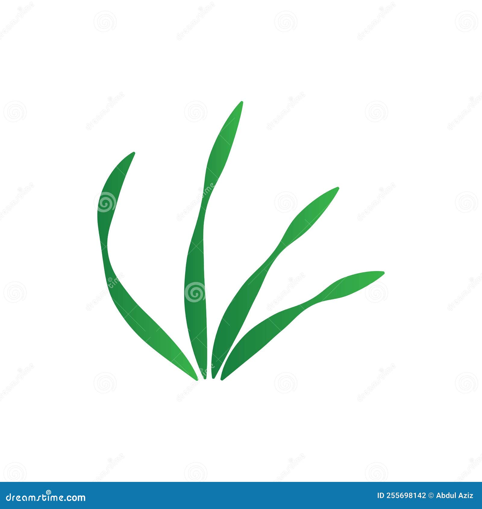 Seaweed Logo, Underwater Plant Vector, Simple Leaf Design, Illustration ...