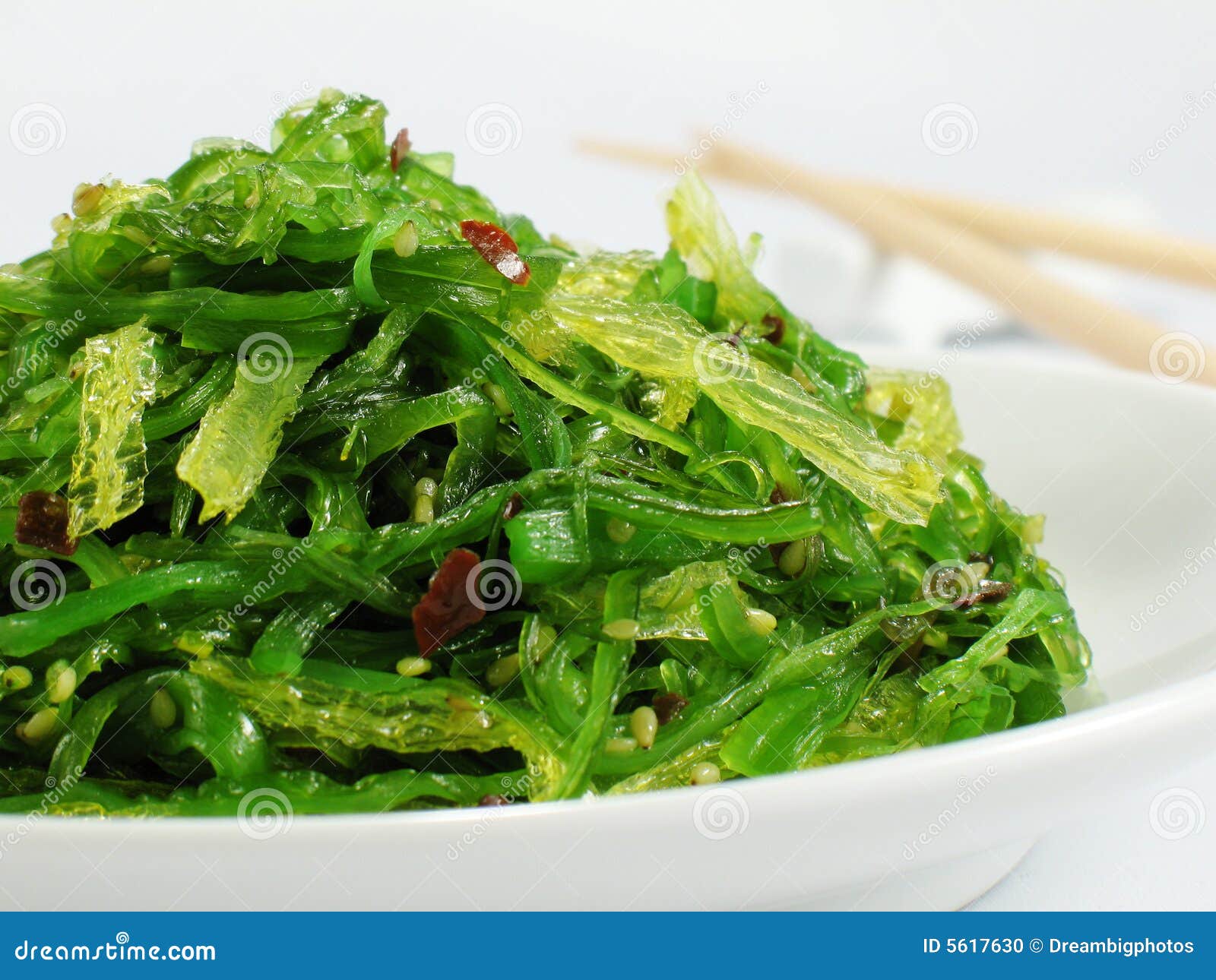 Seaweed Salad stock photo. Image of salty, seafood, salad - 5617630