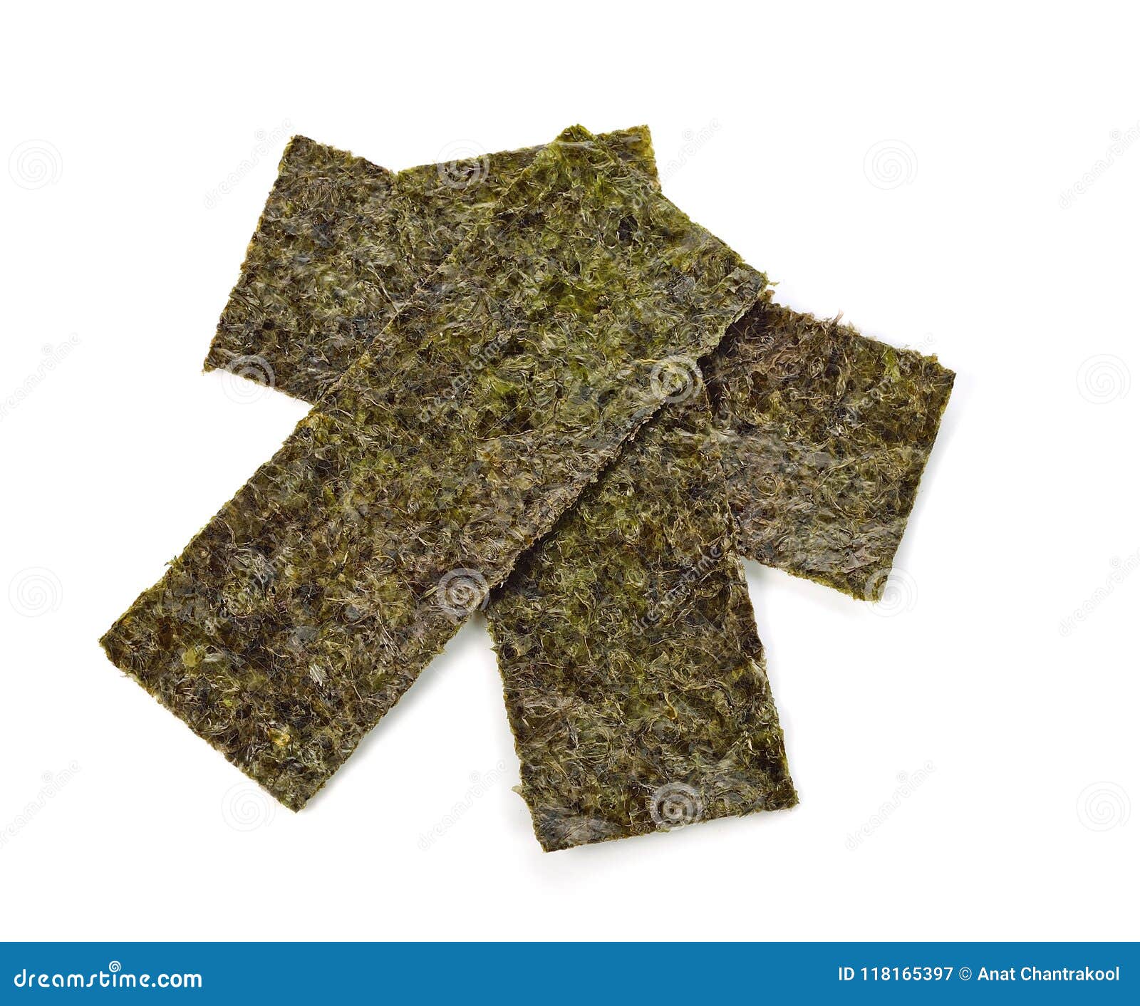 Seaweed on White Background Stock Image - Image of healthy, isolated ...