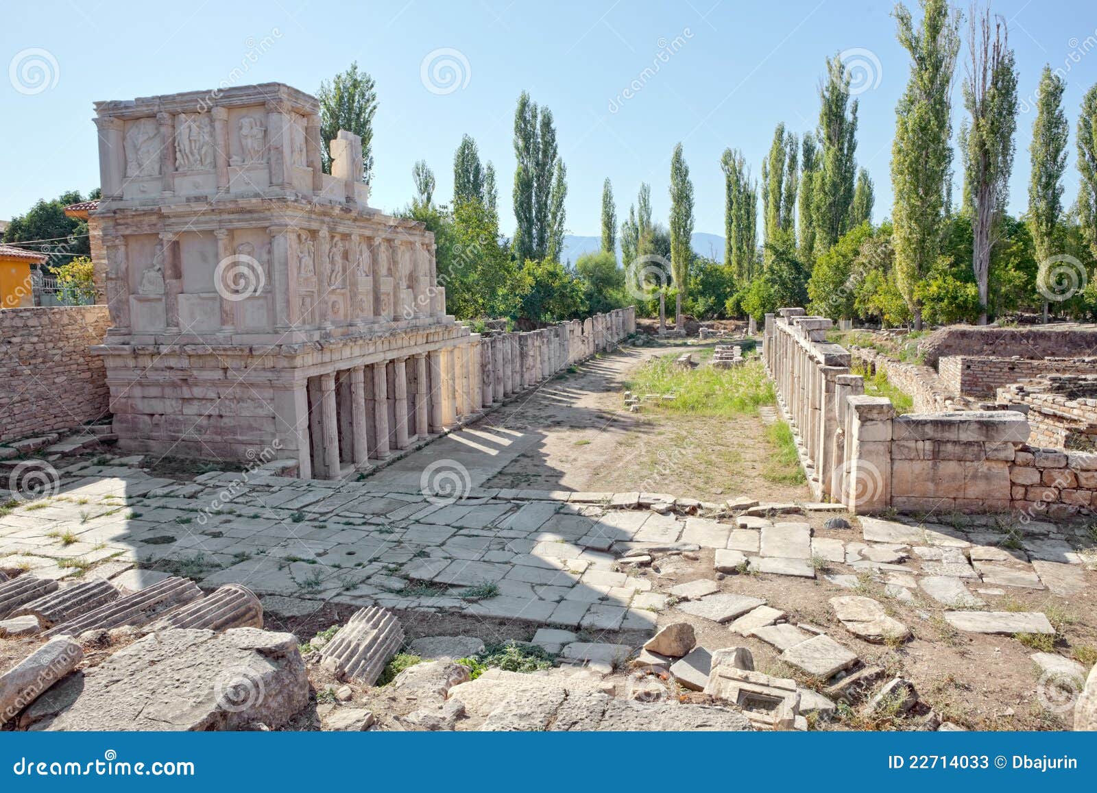 The Sebasteion stock image. Image of sebasteion, panorama - 22714033