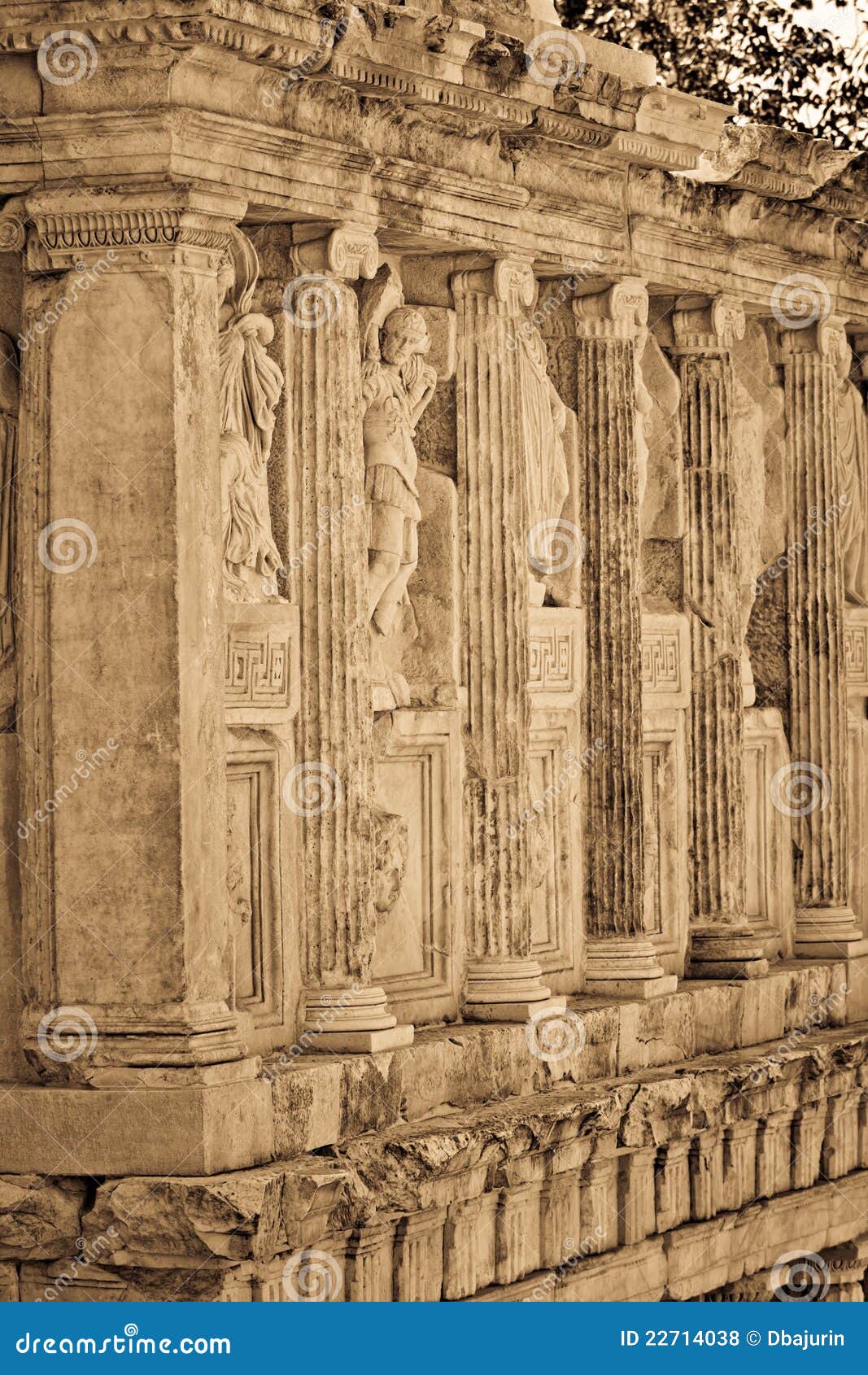 The Sebasteion stock photo. Image of period, landmark - 22714038