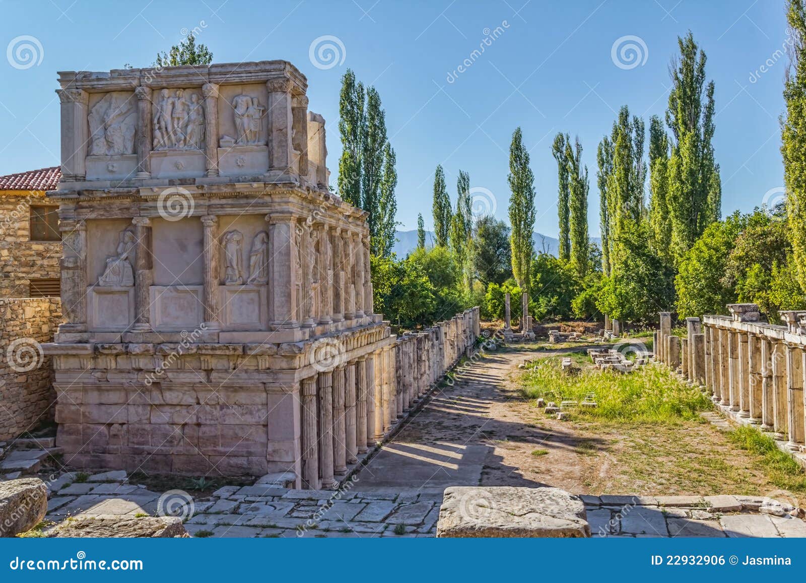 The Sebasteion stock photo. Image of period, architectural - 22932906