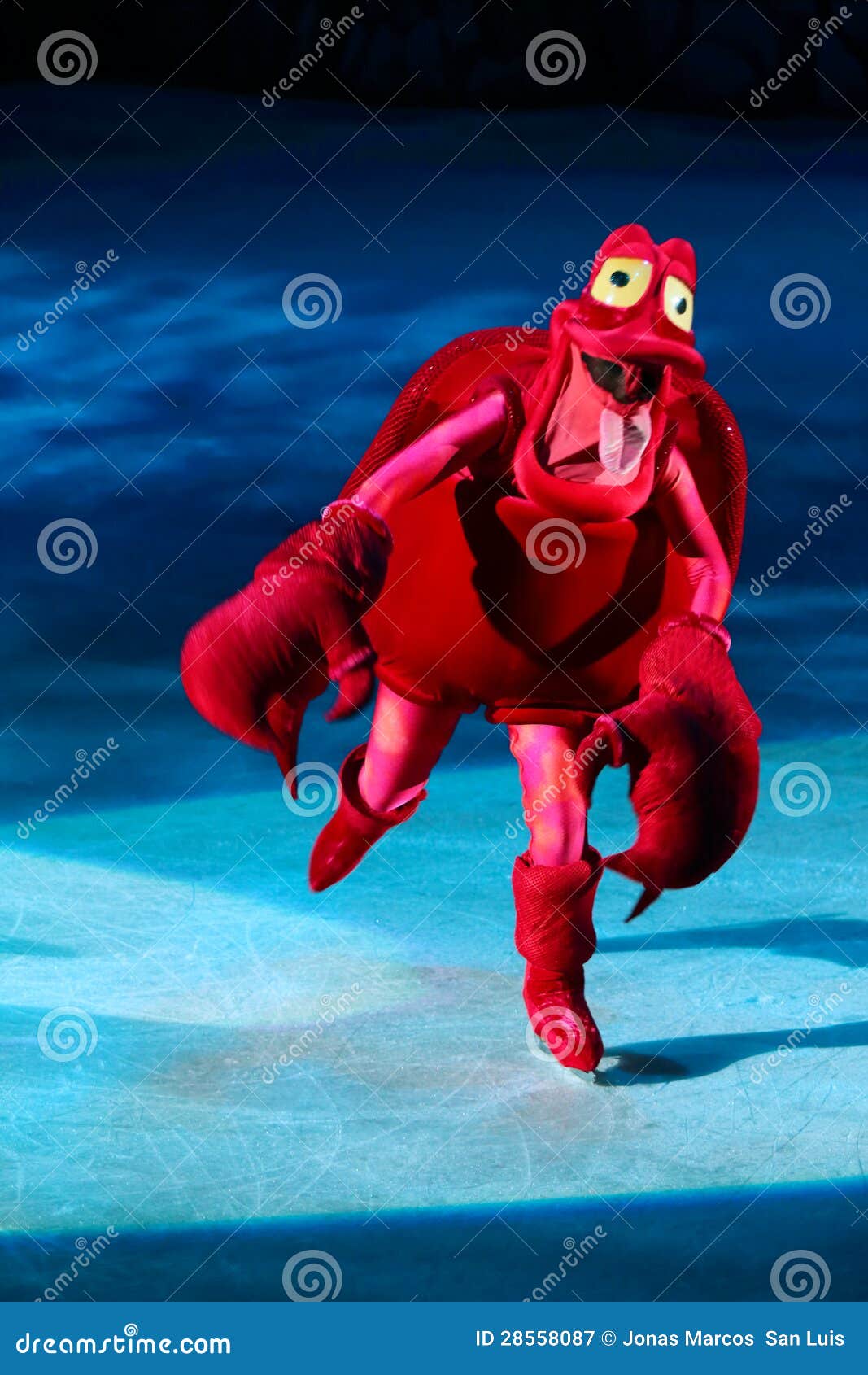 Sebastian De Little Mermaid Fotografía editorial - Imagen de traje ...