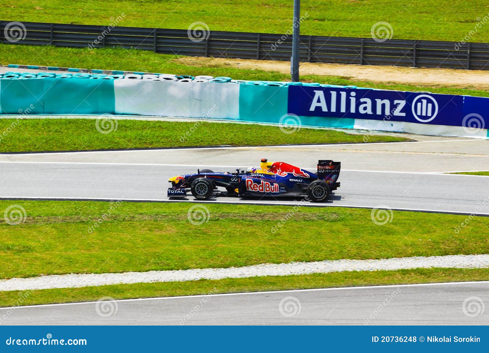 Sebastian Vettel (team Red Bull) Editorial Stock Photo - Image of kuala ...
