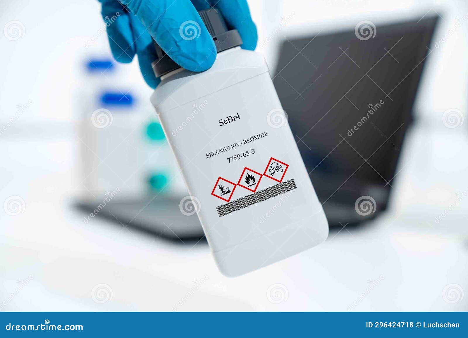 SeBr4 Selenium(IV) Bromide CAS 7789-65-3 Chemical Substance in White ...