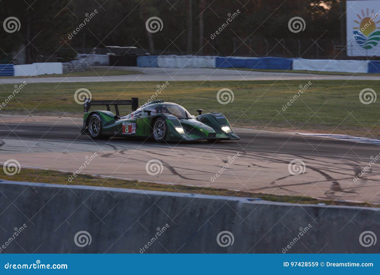 Sebring Racing Car Circuit editorial stock image. Image of race - 97428559