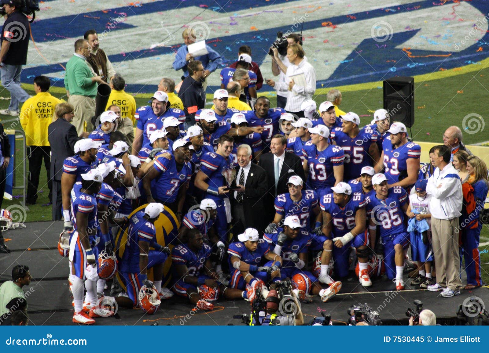 SEC Championship Awards Presentation Editorial Image - Image of swamp ...