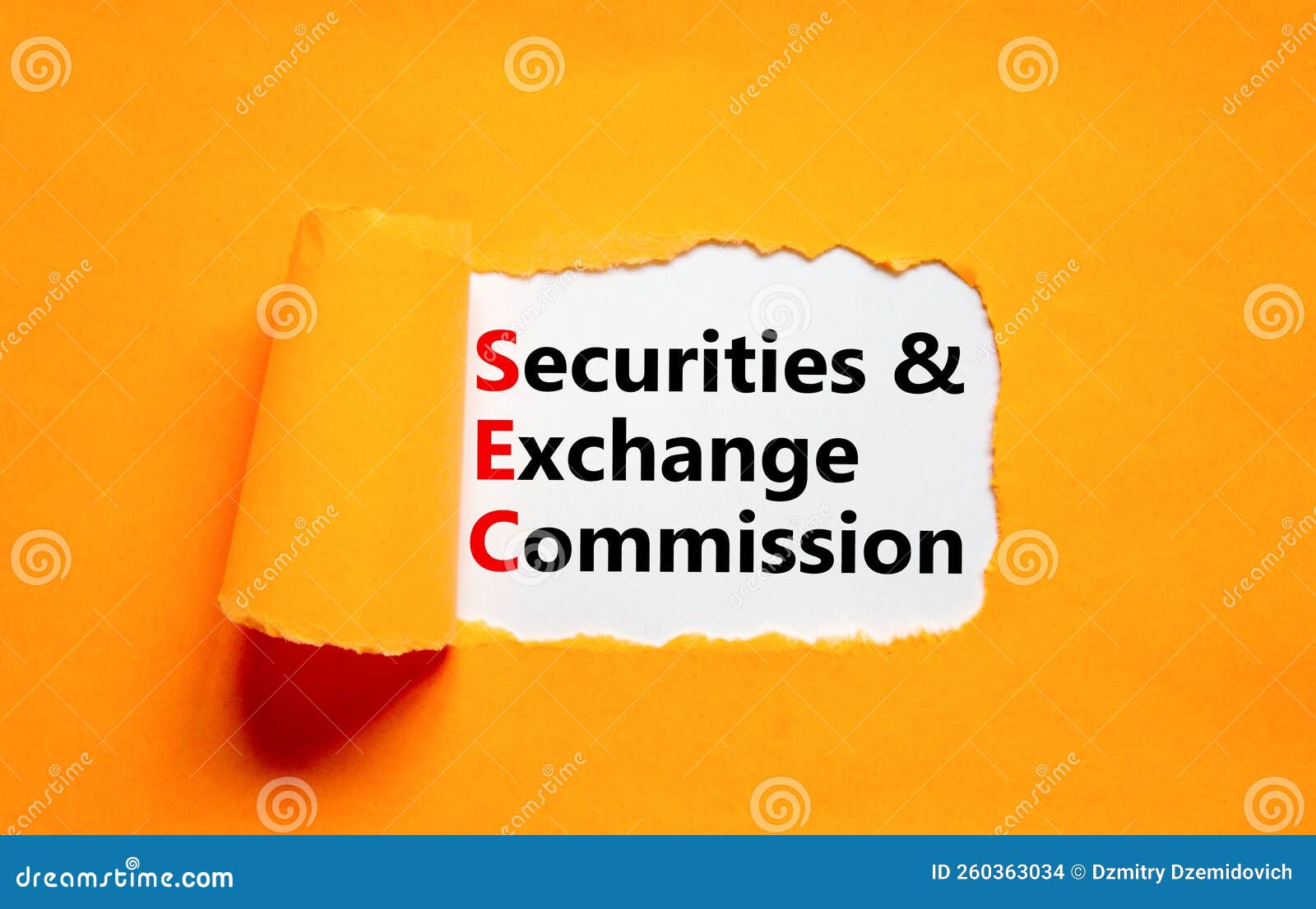 SEC Securities and Exchange Commission Symbol. Concept Words SEC ...