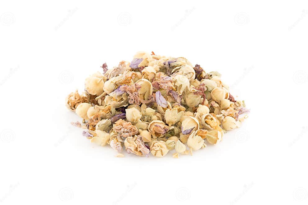 Seca la flor de la malva imagen de archivo. Imagen de estudio - 39919653