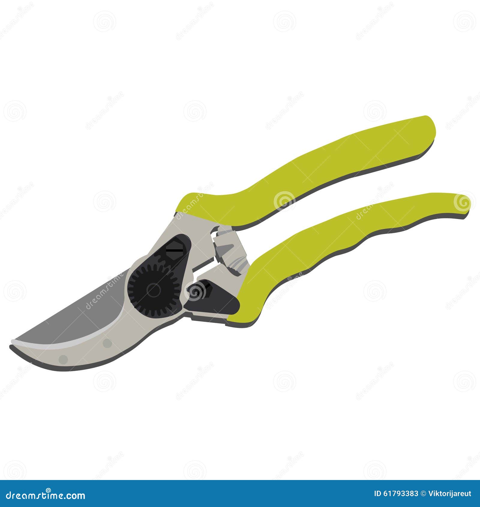 Secateur stock illustration. Illustration of planting - 61793383