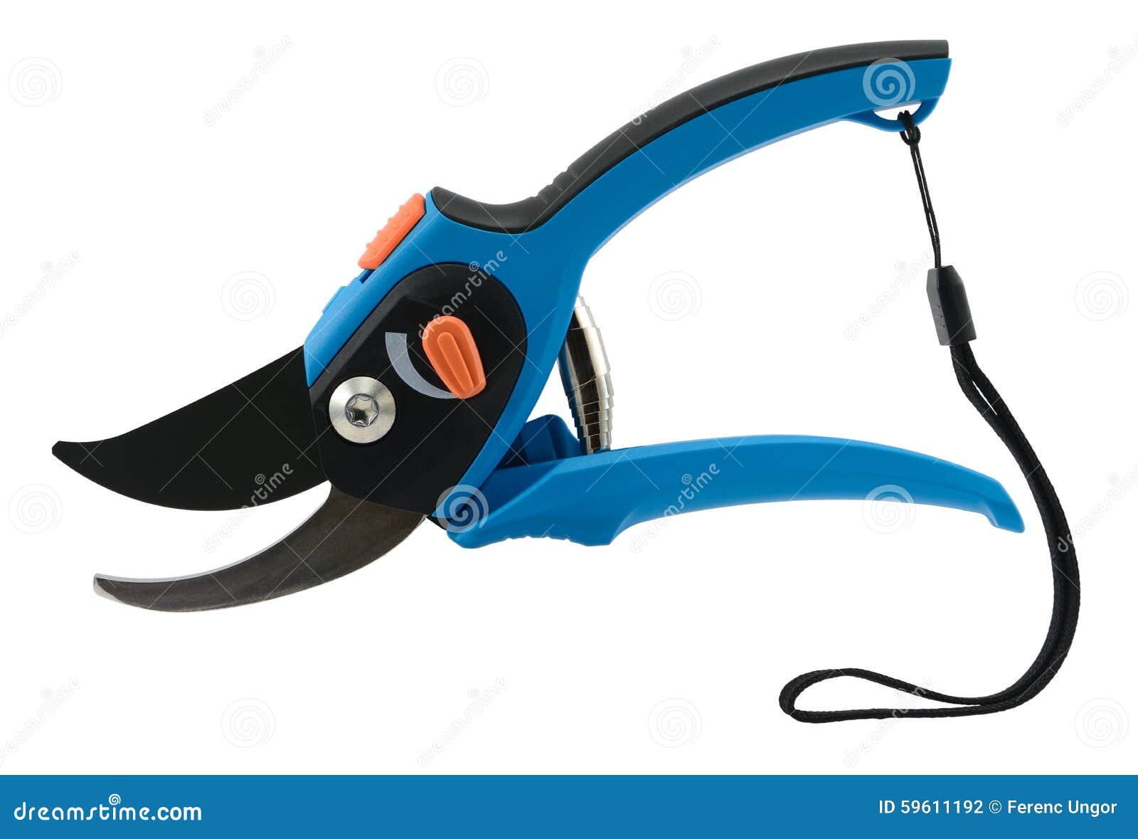 Secateurs stock photo. Image of metal, white, pruning - 59611192