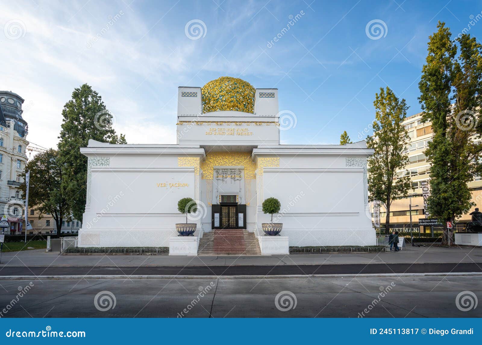 Secession Building Exhibition Hall - Vienna, Austria Editorial ...