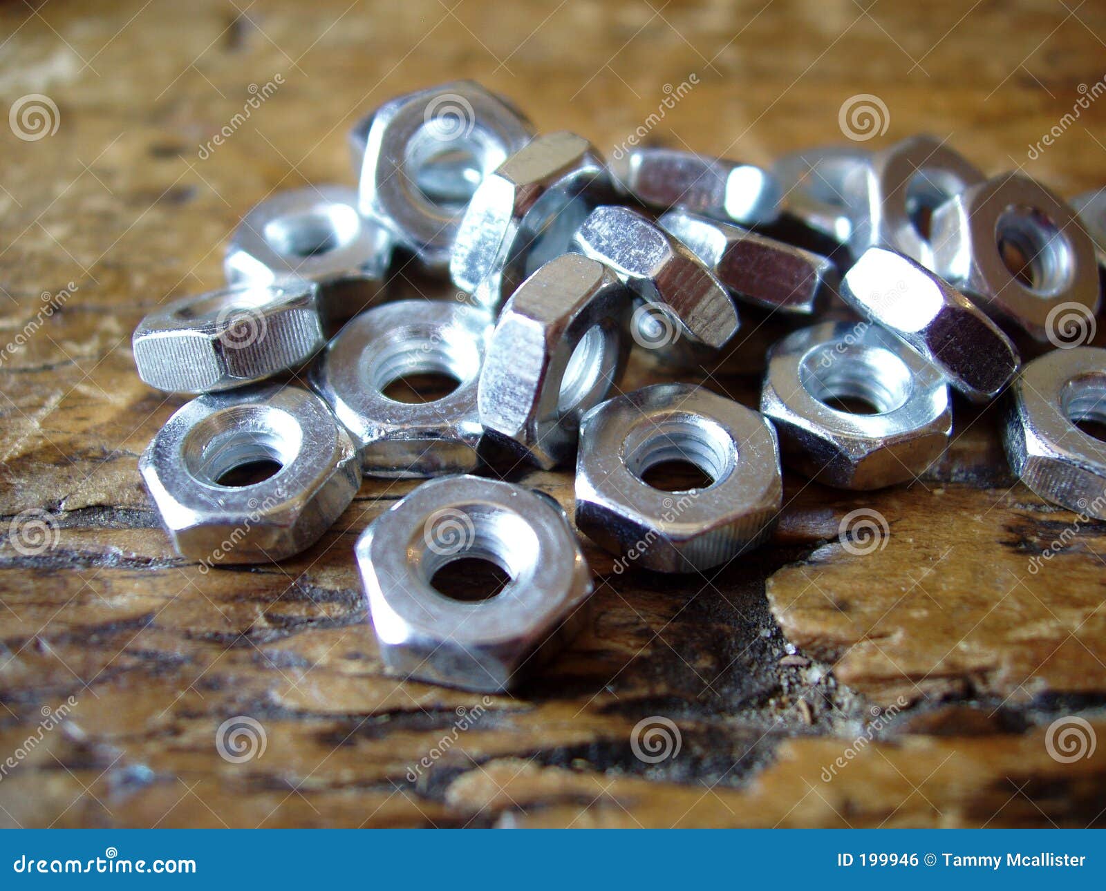 Sechskantmuttern Bild. Bild: 199946