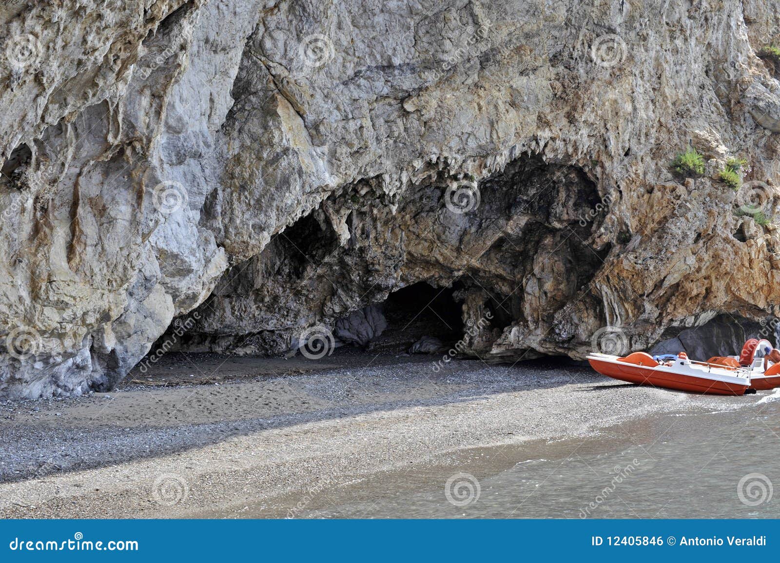 Secluded beach stock photo. Image of pothole, beach, natural - 12405846