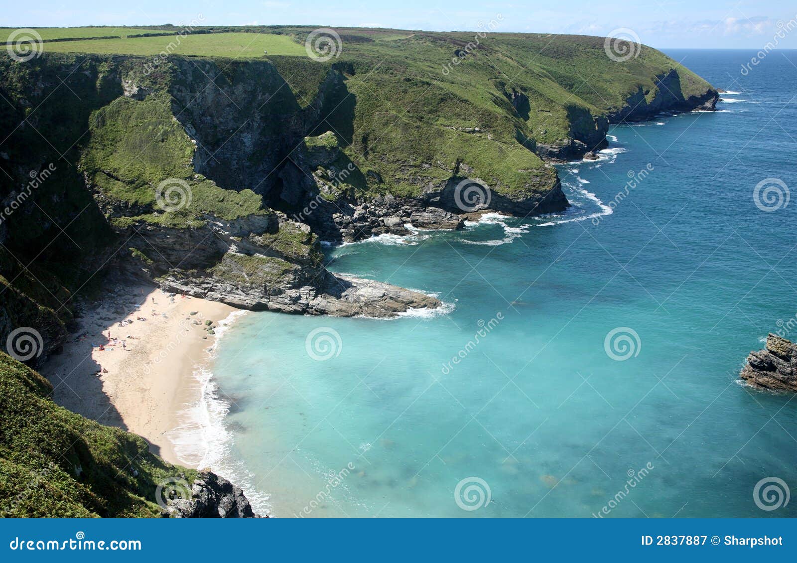 Secluded beach stock image. Image of secluded, sand, scenery - 2837887