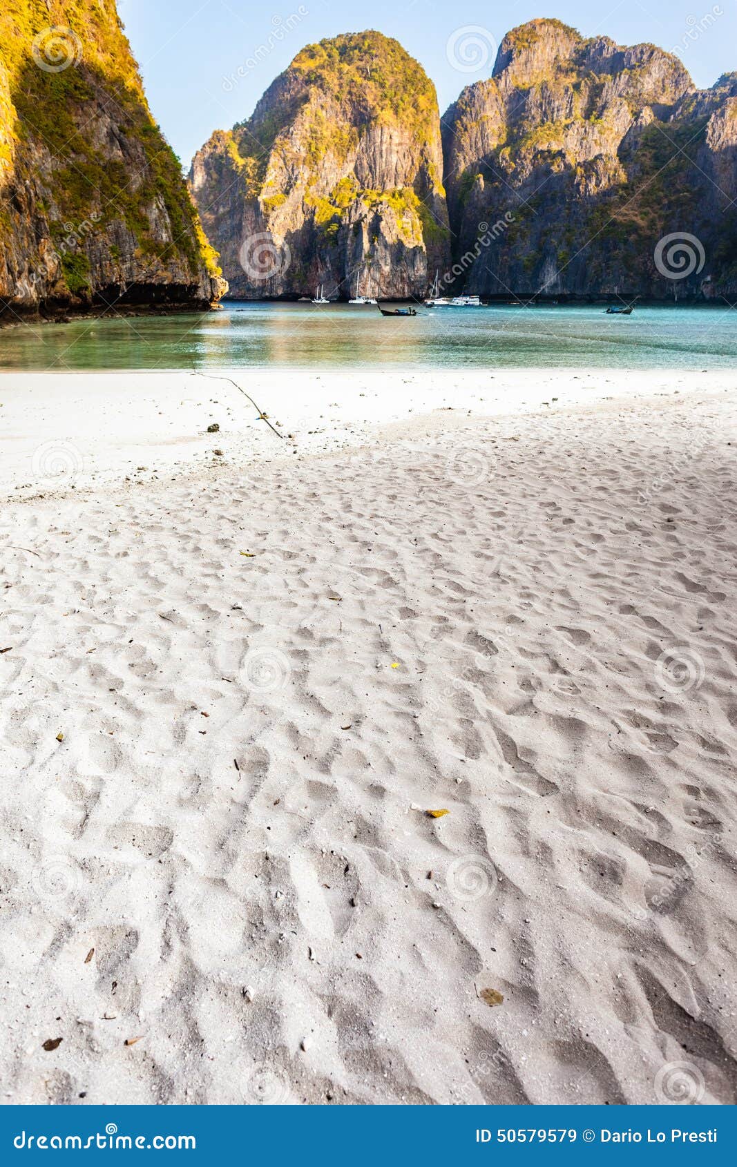 Secluded beach stock image. Image of heaven, honeymoon - 50579579