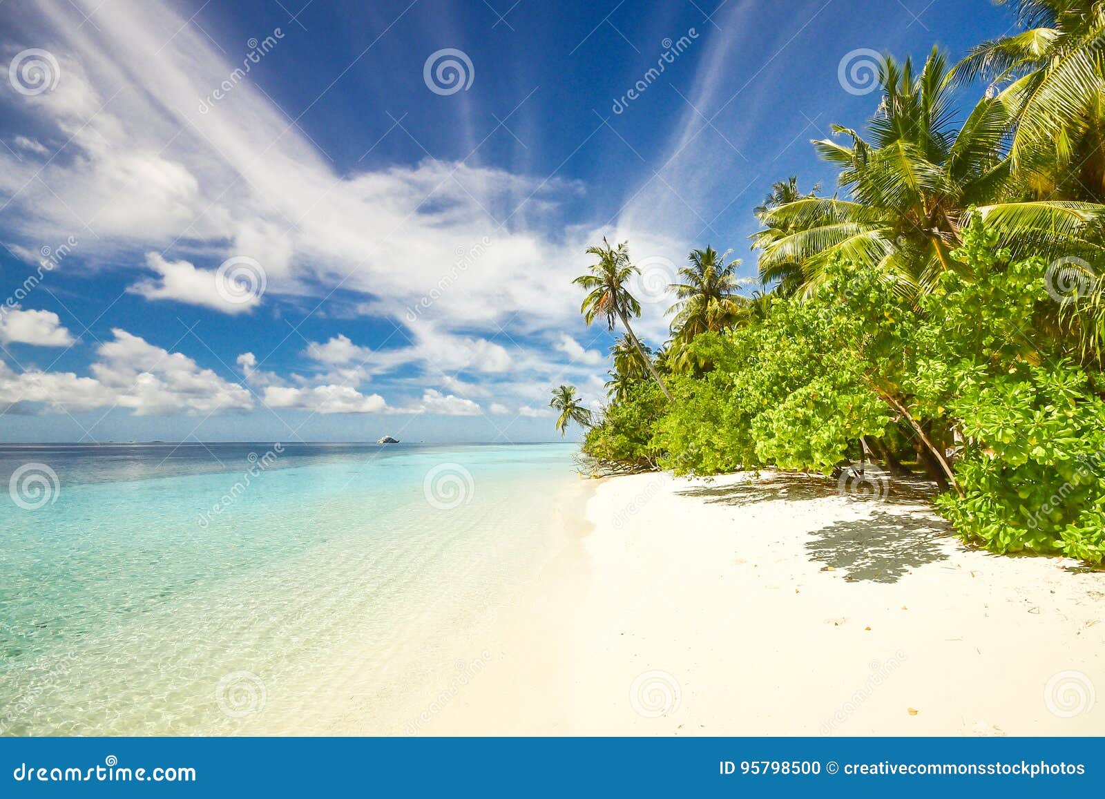 Secluded Sandy Beach Picture. Image: 95798500
